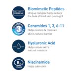 CeraVe Skin Renewing Night Cream, Niacinamide, Peptide Complex, and Hyaluronic Acid Moisturizer for Face, 1.7 Ounce, Packaging may Vary
